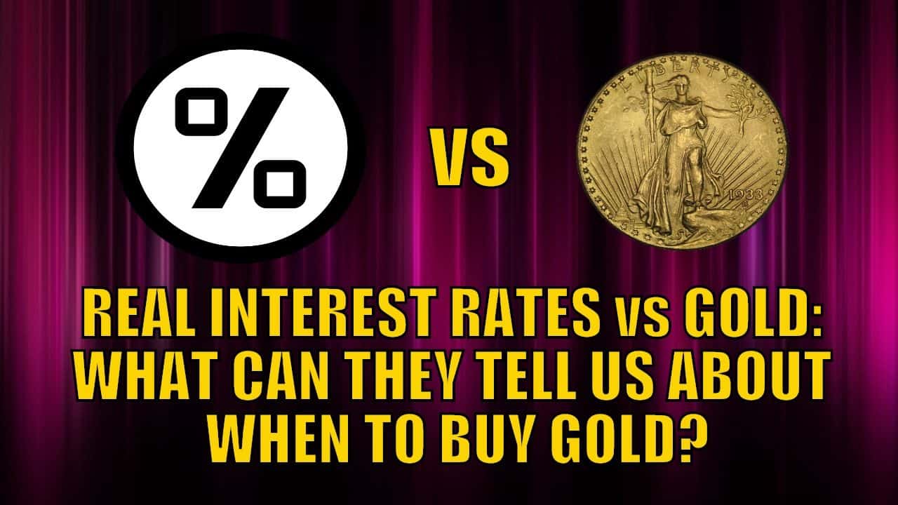Real Interest Rates vs Gold Prices - When to Buy Gold in New Zealand?