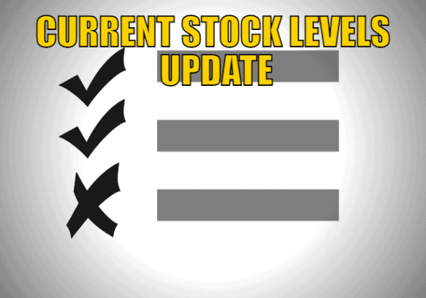 Current Stock Levels Update - Gold Survival Guide