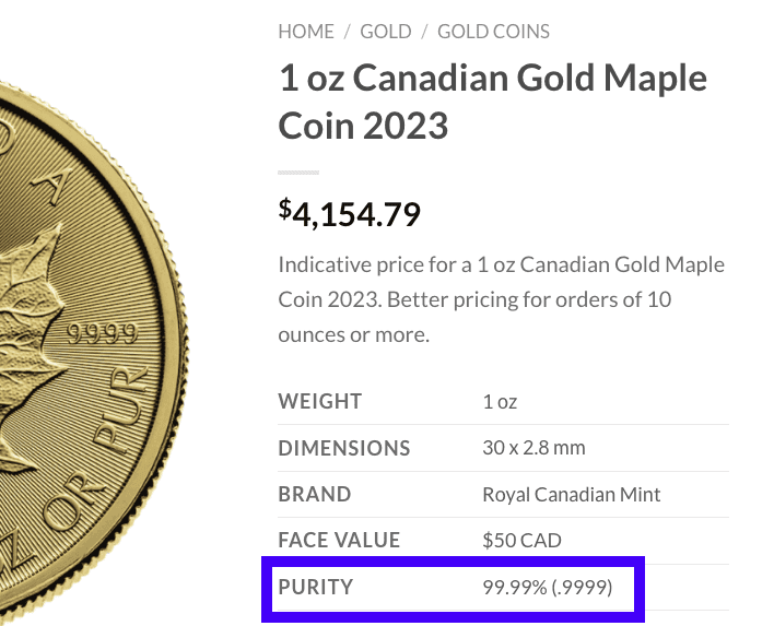 Gold Purity and Silver Purity - A Complete Guide for 2024 - Gold ...